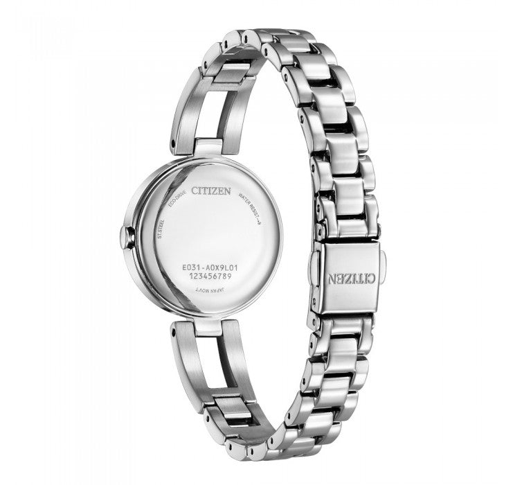 Citizen Eco-Drive Stainless Steel Ladies Watch EM0801-85X – Spot On Times