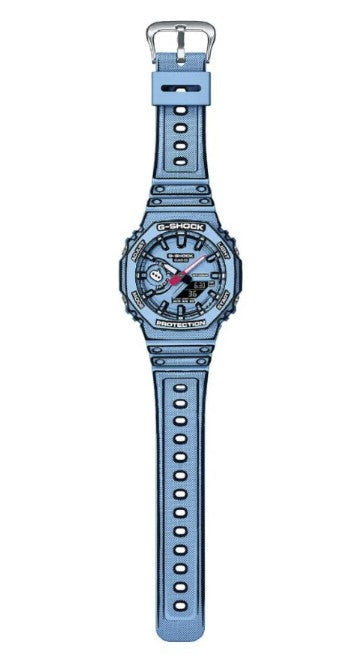 Casio G-Shock Manga Theme Octagon Blue Men’s Watch GA-2100MNG-2A – Spot ...