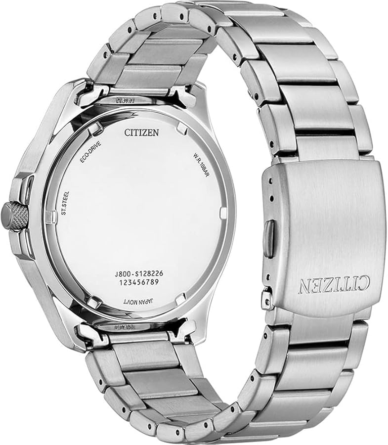 Citizen Eco-Drive Compass Stainless Steel Men's Watch AW0110-82X – Spot ...
