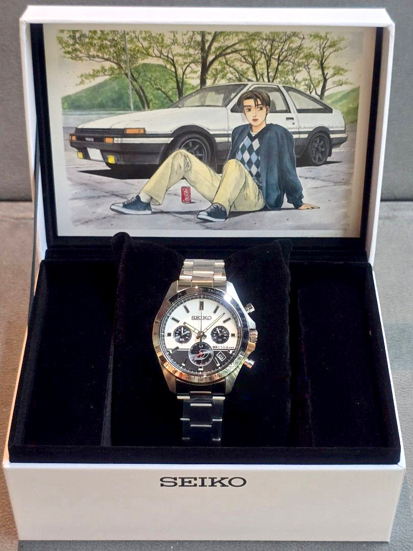 Seiko Celebrates 30 Years of Initial D Limited Toyota AE86 Chronograph ...