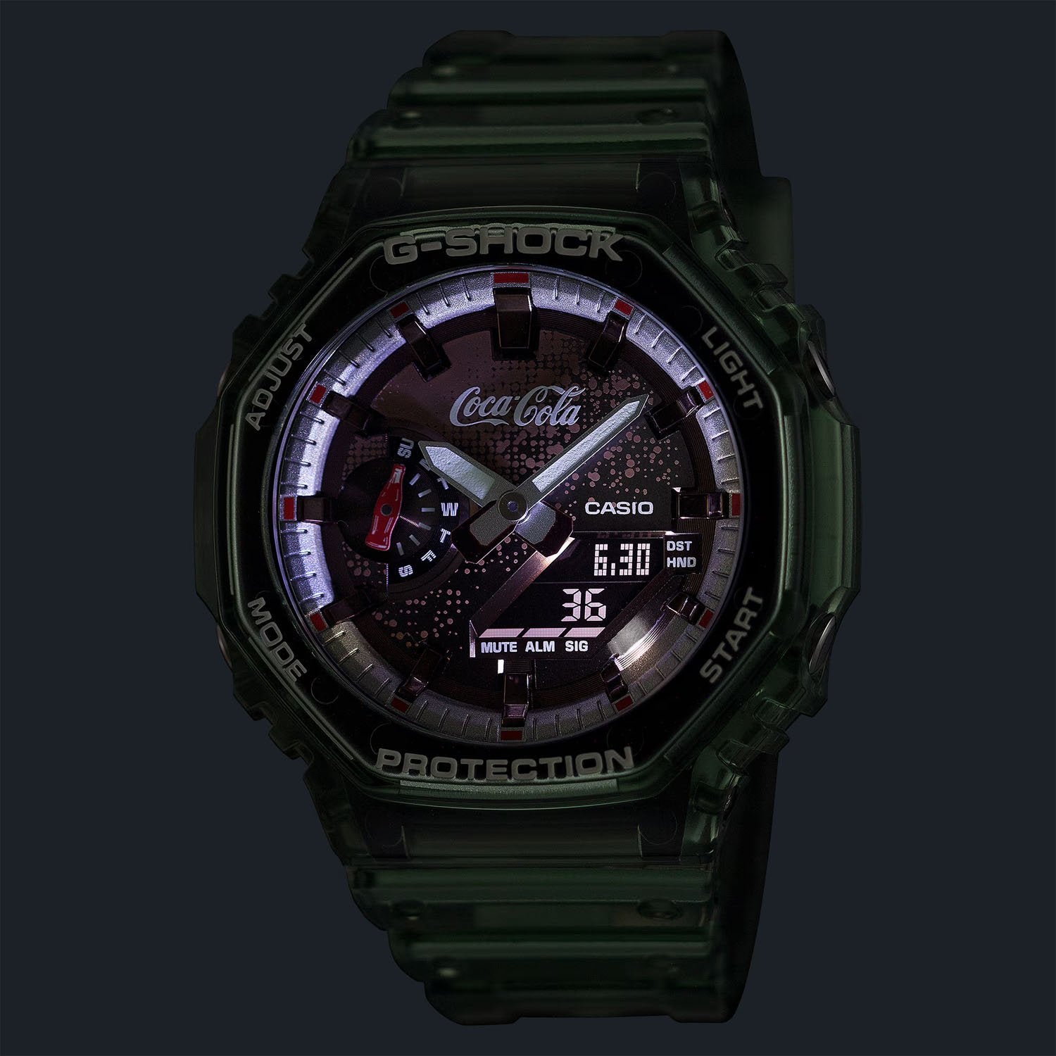 Casio G-Shock x Coca-Cola 140th Anniversary Special Box Men's Watch GA ...