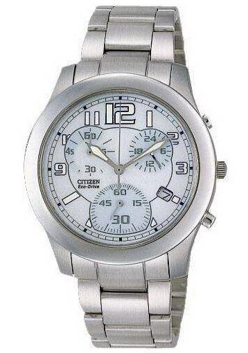 Citizen Eco Drive Chronograph Stainless Steel Ladies Watch FA2030-50Y ...